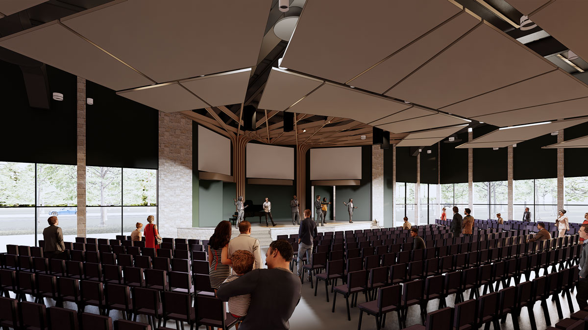 New Church to Debut as First Place of Worship in The Woodlands Hills ...